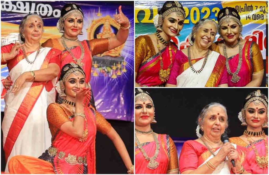 പിങ്കുവിന്റെ വിവാഹത്തിന് ശേഷമുള്ള ആദ്യ നൃത്ത വേദി.!! അമ്മക്കും മകൾക്കും ...